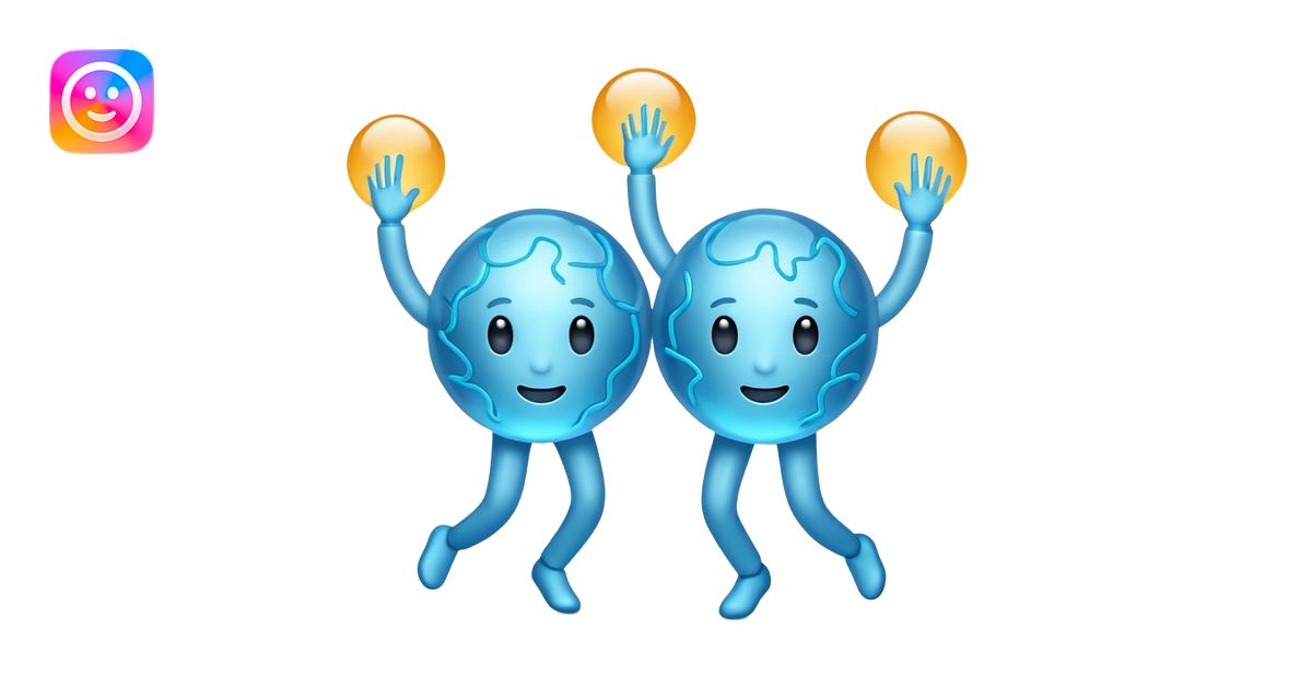 Last two brain cells dancing emoji | AI Emoji Generator