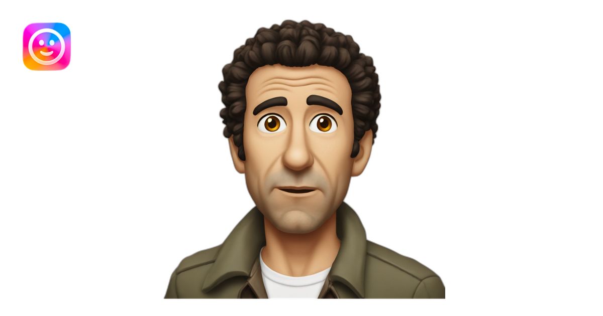 cosmo kramer emoji | AI Emoji Generator