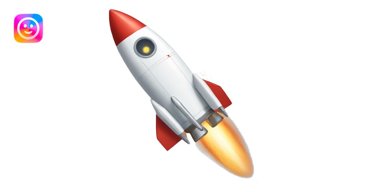 rocket emoji | AI Emoji Generator