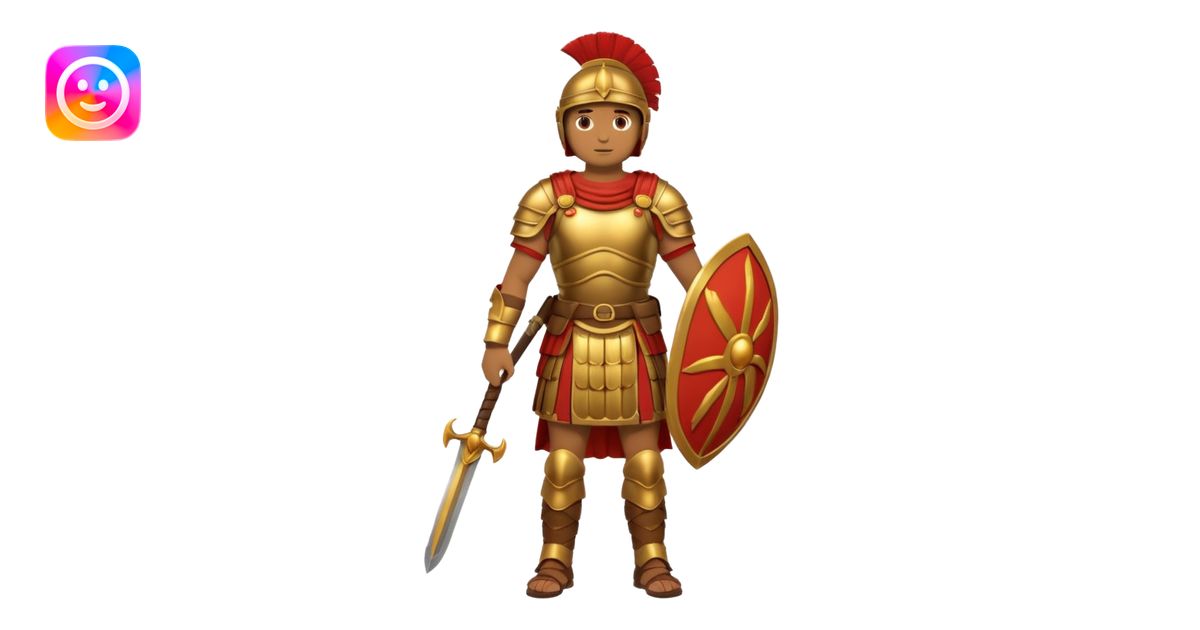 roman soldier fullbody emoji | AI Emoji Generator