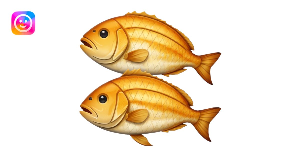 roasted fish emoji | AI Emoji Generator