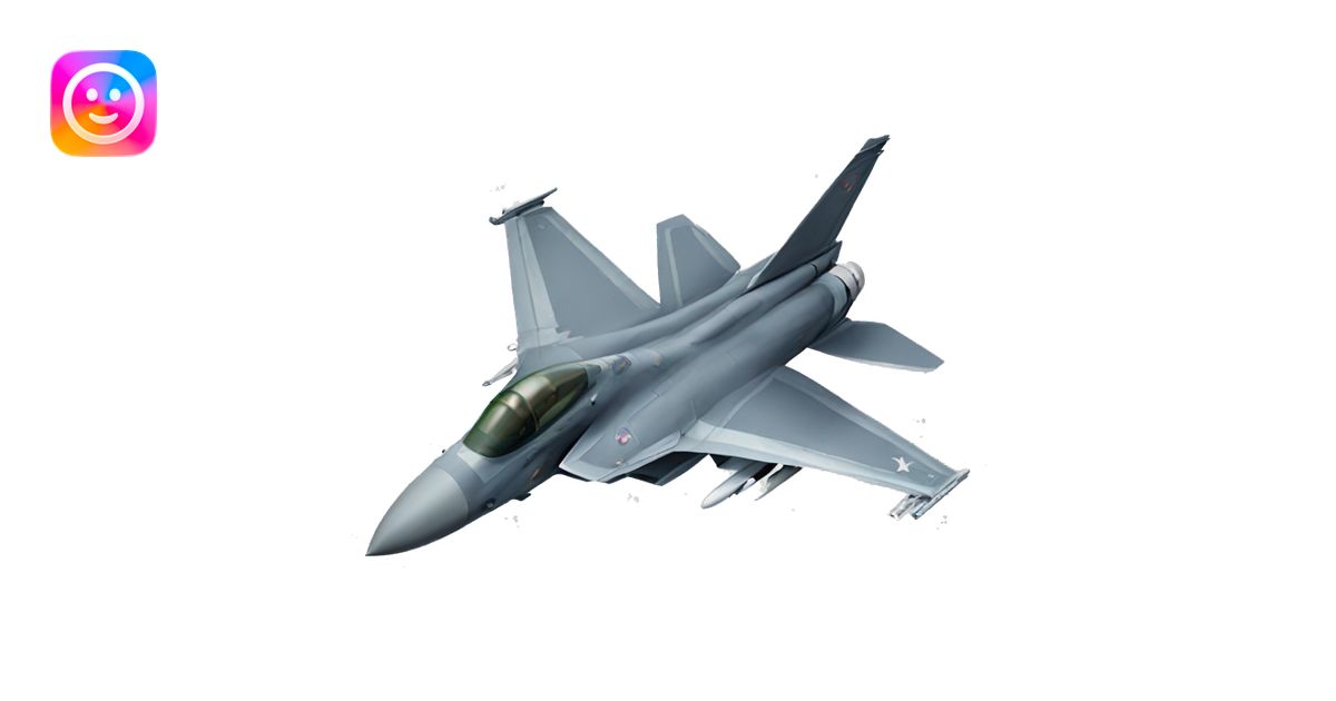 Fighter jet emoji | AI Emoji Generator