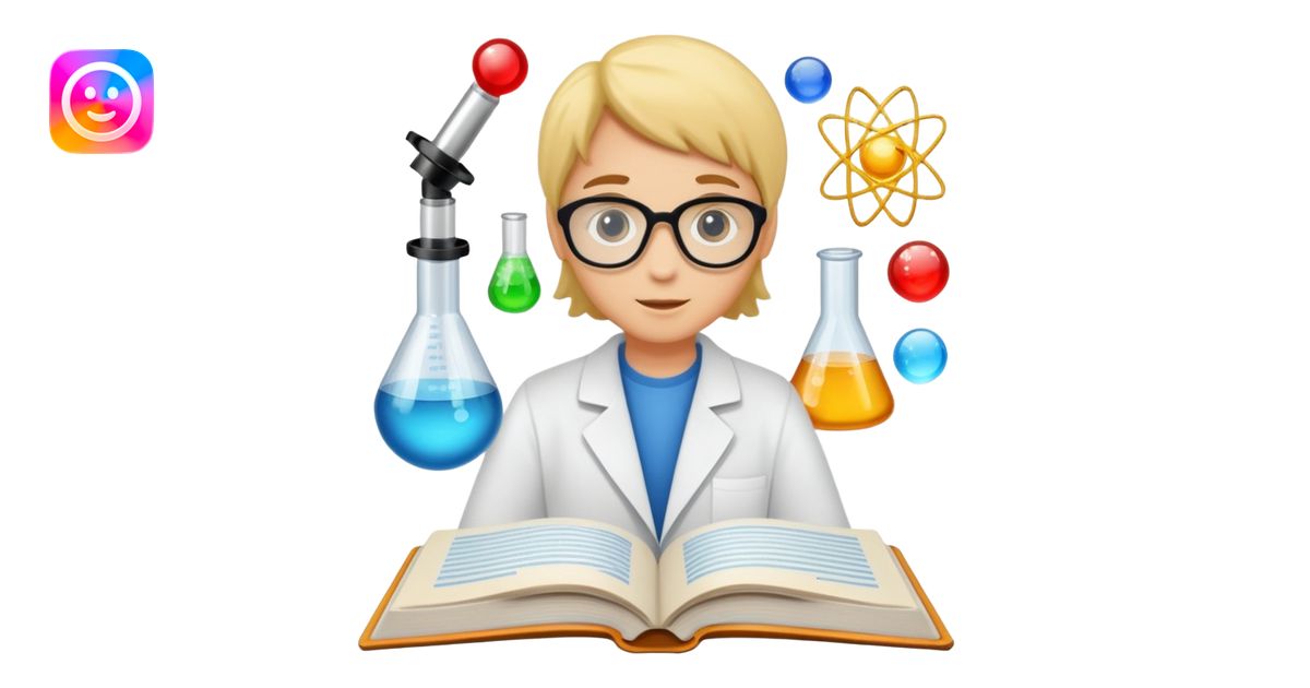 Science Academic Skills emoji | AI Emoji Generator