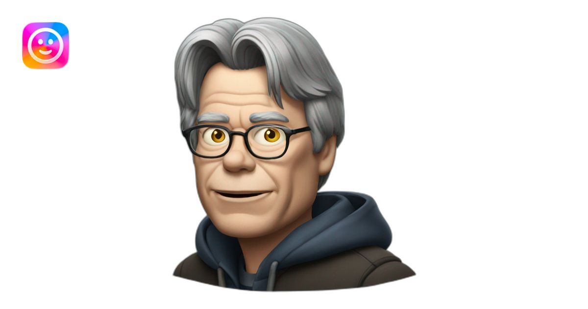 Stephen King emoji | AI Emoji Generator