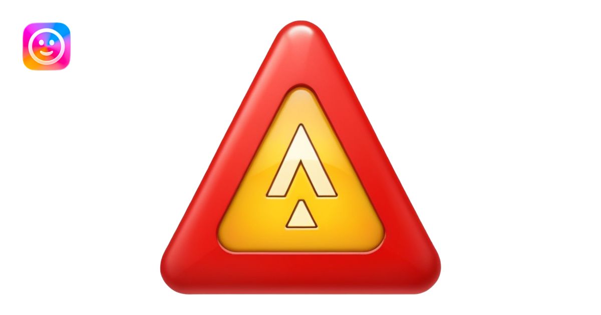 simbolo de alerta emoji | AI Emoji Generator