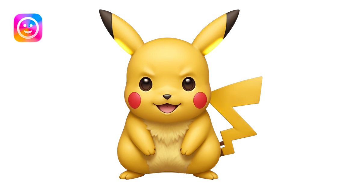 Pikachu emoji | AI Emoji Generator