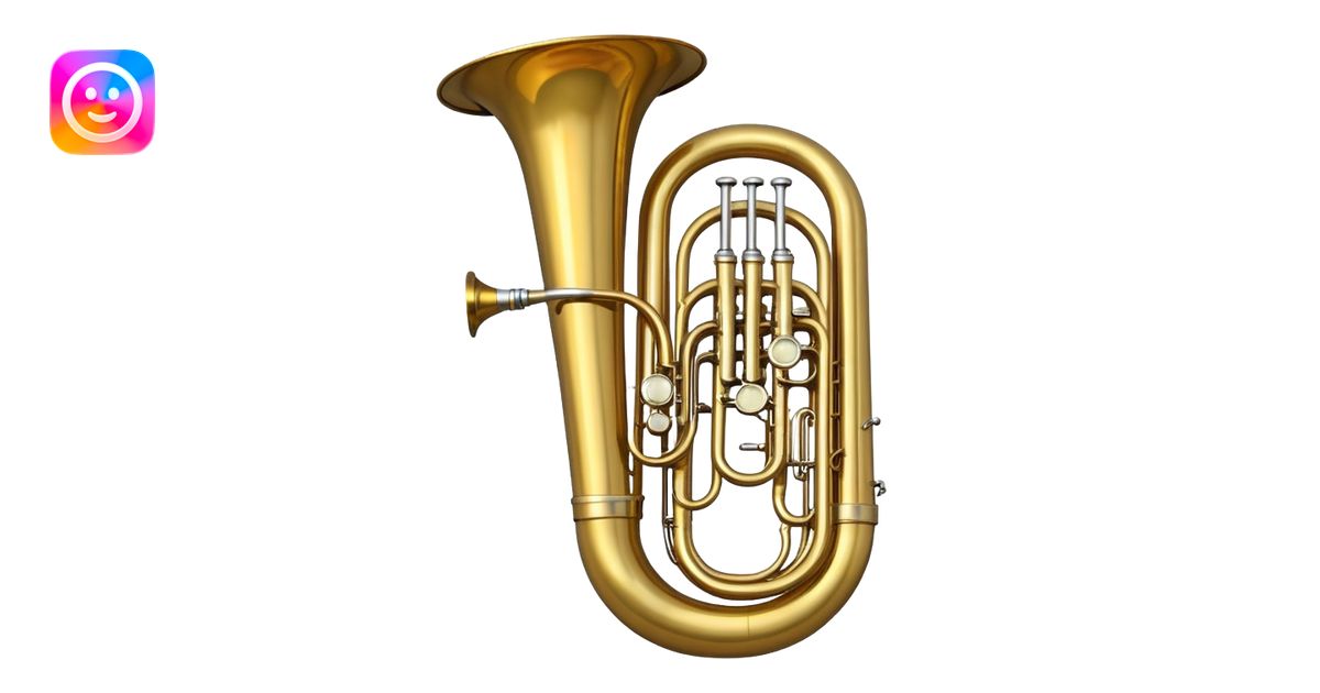 tuba musical instrument emoji | AI Emoji Generator