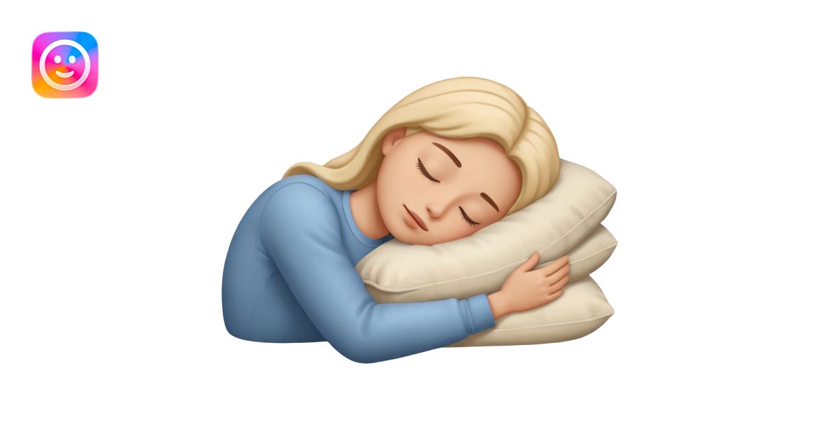 sleeping emoji | AI Emoji Generator