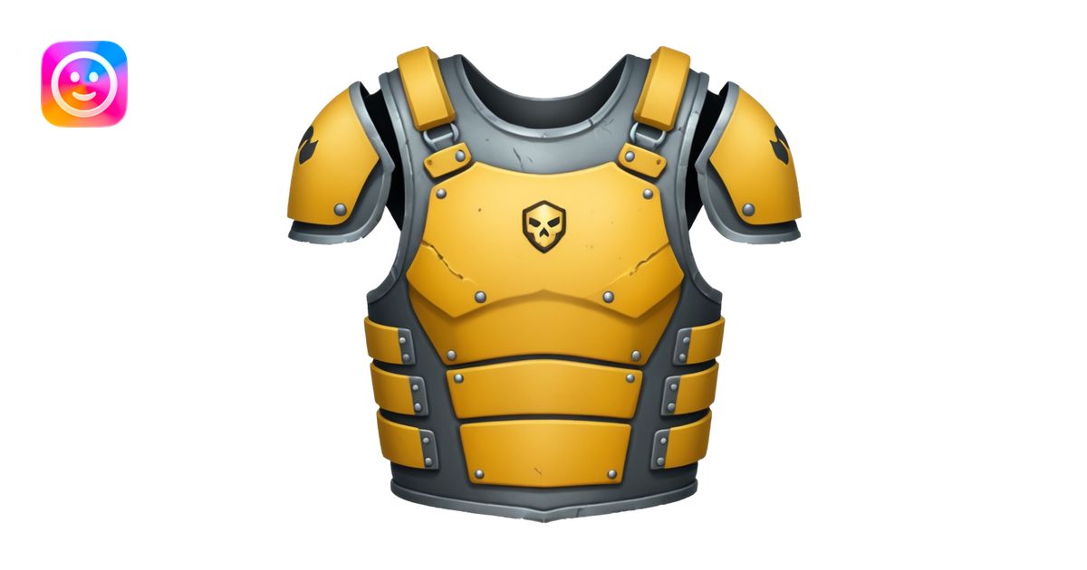 Body armor Emoji fantasy pixel art style emoji | AI Emoji Generator