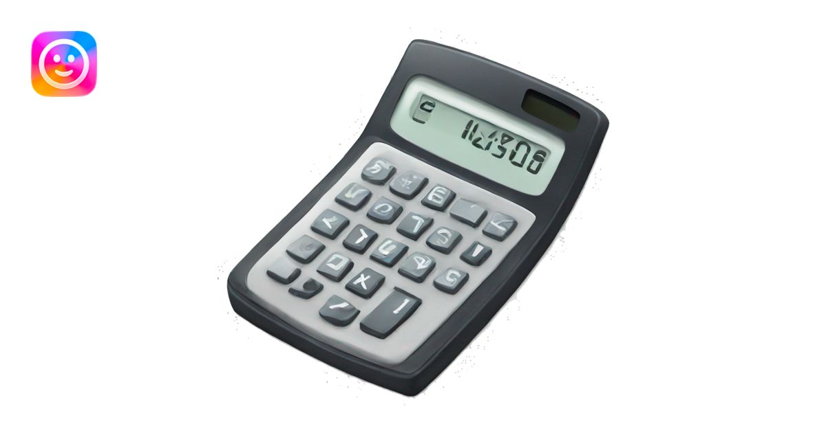calculator emoji | AI Emoji Generator