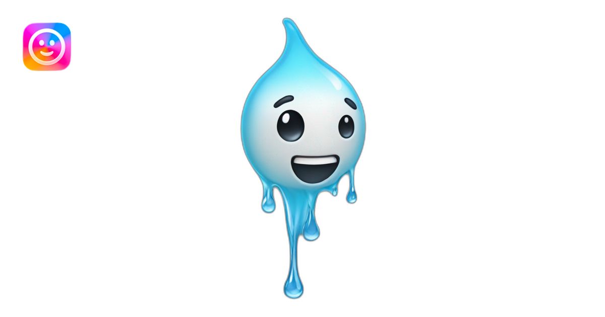 Drip emoji | AI Emoji Generator