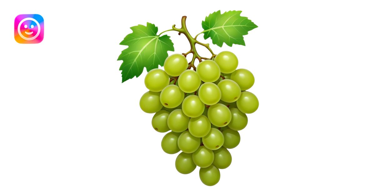 green grape emoji | AI Emoji Generator