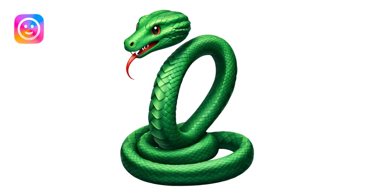 serpent emoji | AI Emoji Generator