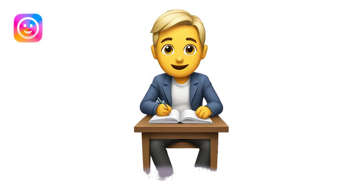 homework emoji | AI Emoji Generator