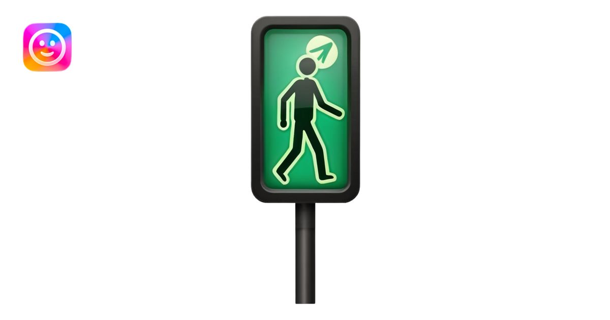 Crosswalk Light signal icon Lights , Kidsn. emoji | AI Emoji Generator