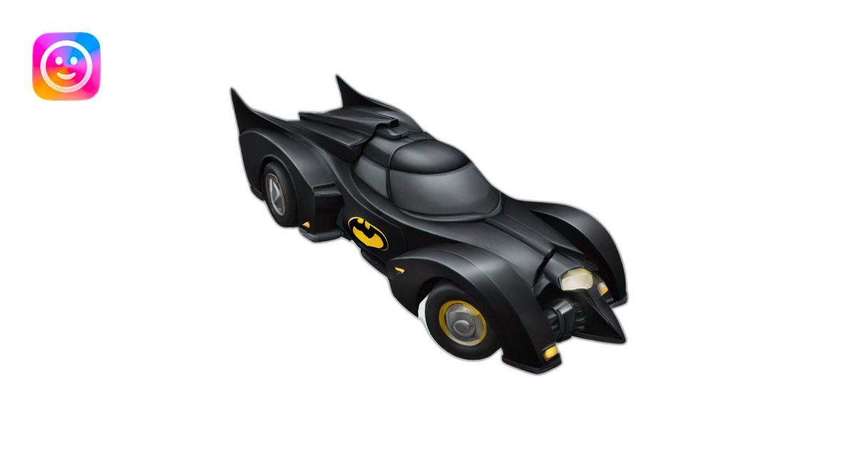 Batman Batmobile emoji | AI Emoji Generator