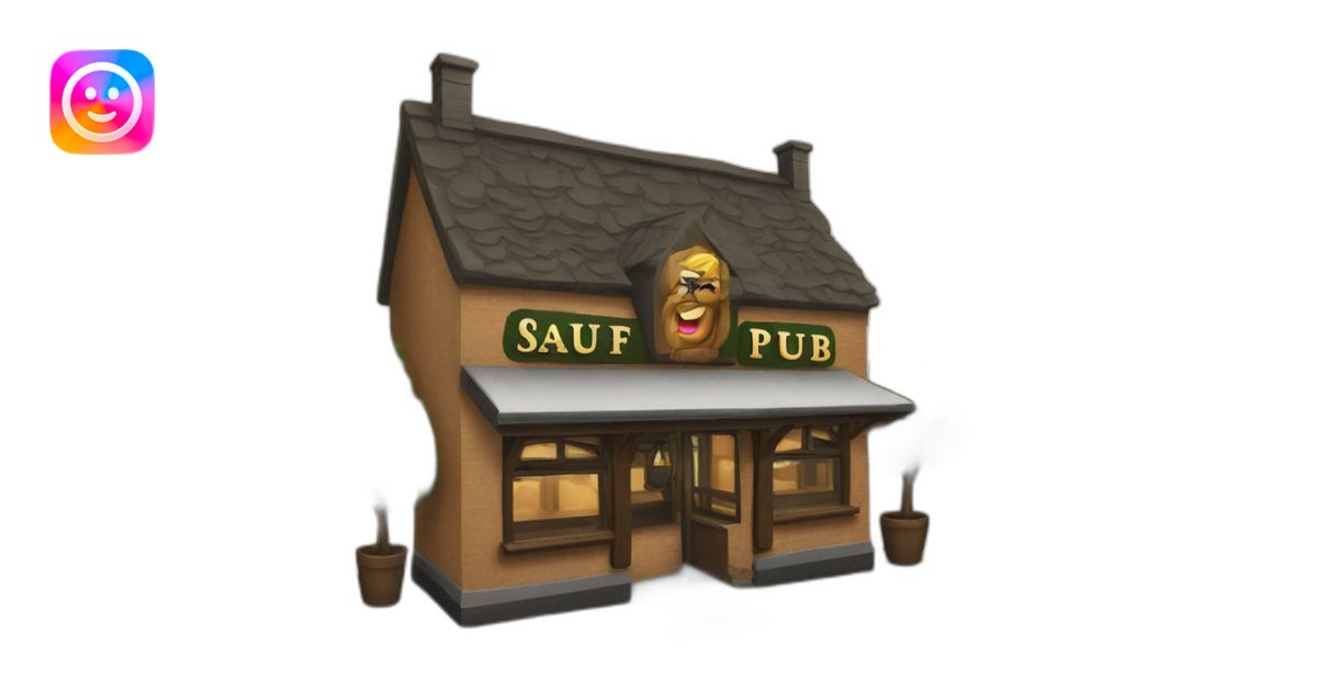 Sauf pub emoji | AI Emoji Generator