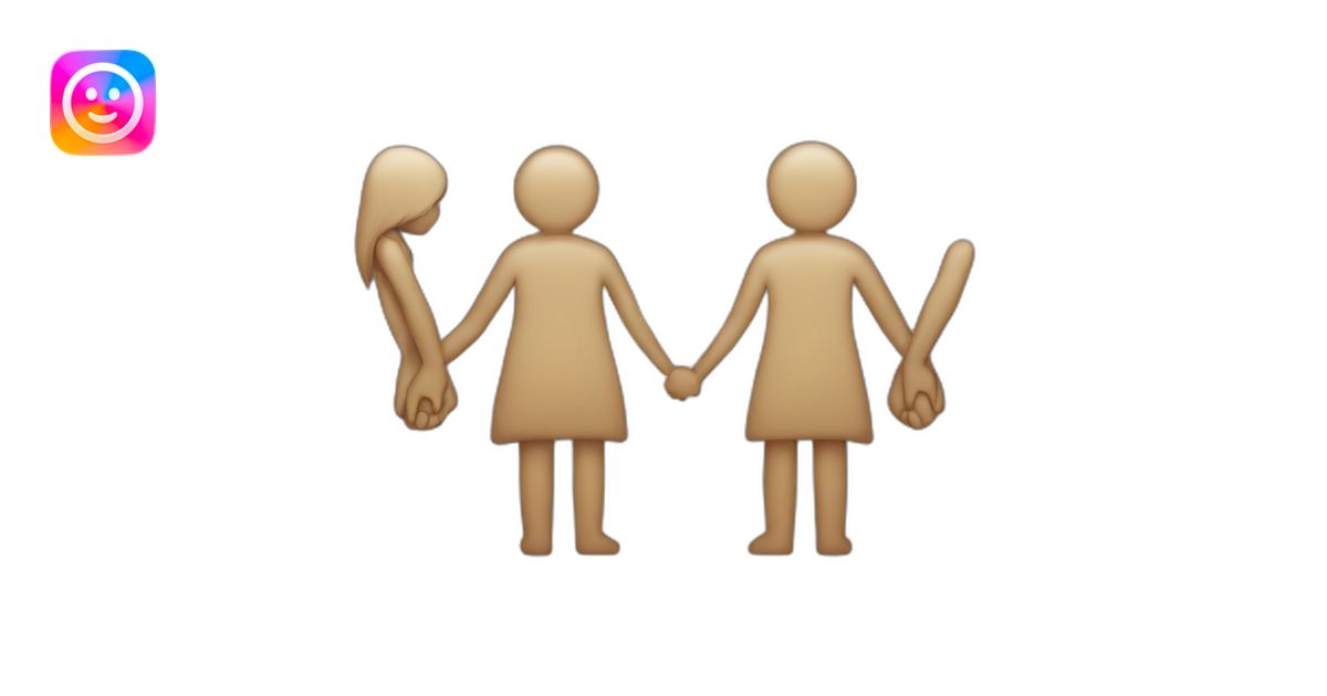 People holding hands together emoji | AI Emoji Generator