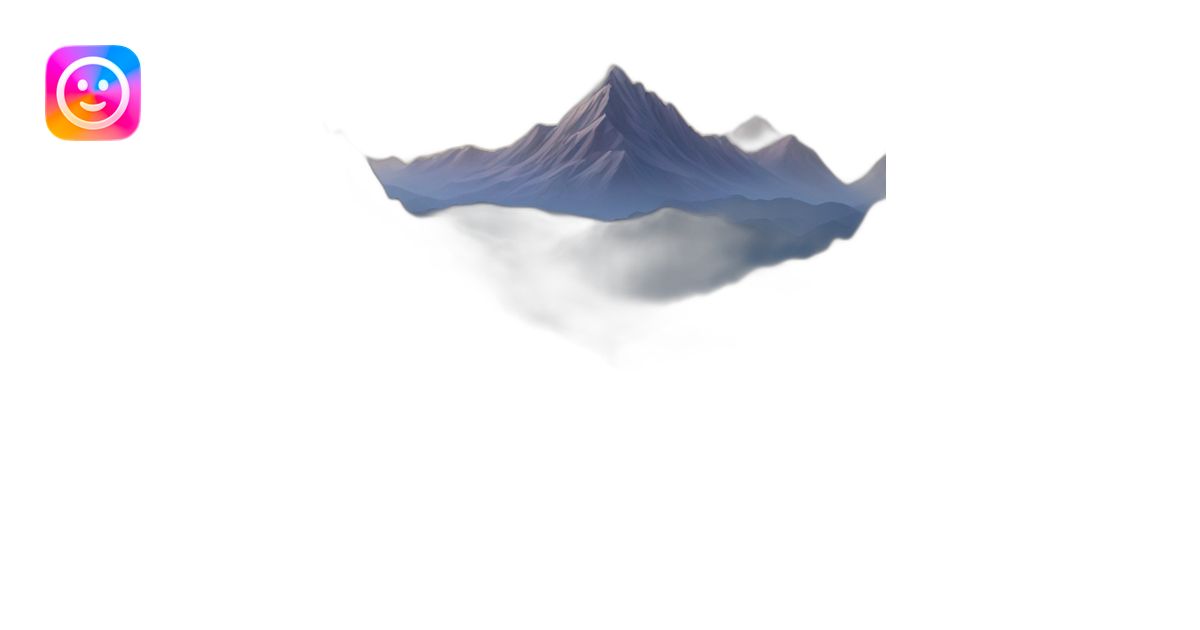 mountain emoji | AI Emoji Generator