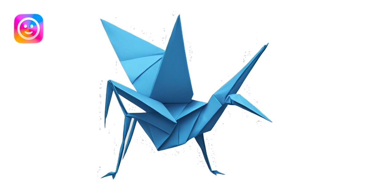 origami crane emoji | AI Emoji Generator