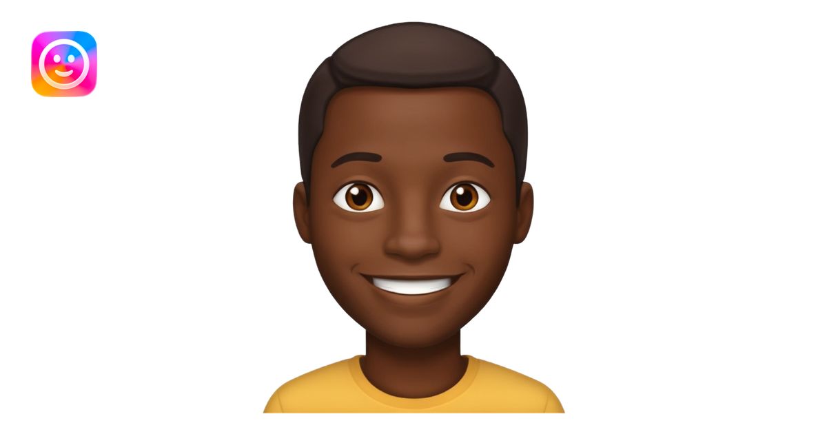 African american male emoji | AI Emoji Generator