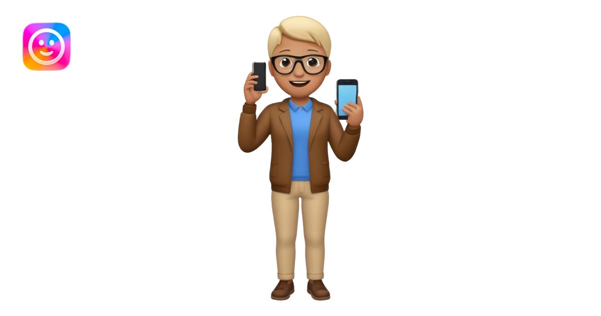 a single full body 3D bitmoji showing the action of talking to someone ...
