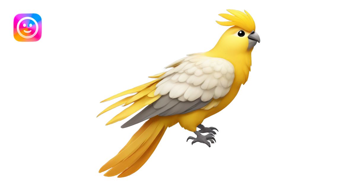 Cockatiel emoji | AI Emoji Generator
