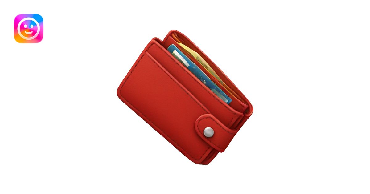 red wallet emoji | AI Emoji Generator