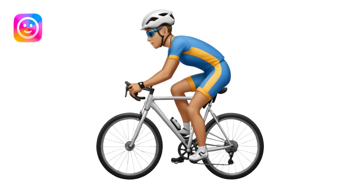 Cycling emoji | AI Emoji Generator