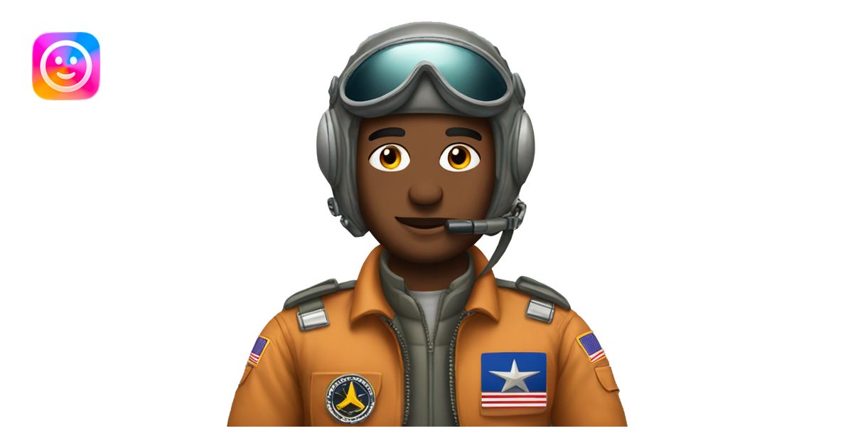 fighter jet pilot emoji | AI Emoji Generator