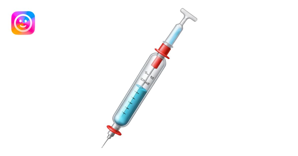Mounjaro syringe emoji | AI Emoji Generator