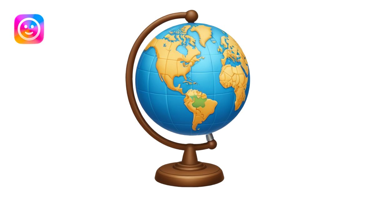 Globo ubicación mapa emoji | AI Emoji Generator