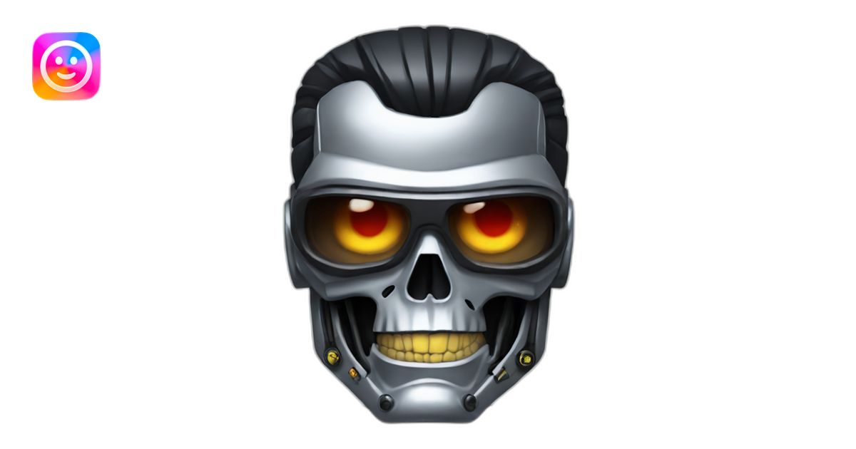 Terminator 2 emoji | AI Emoji Generator