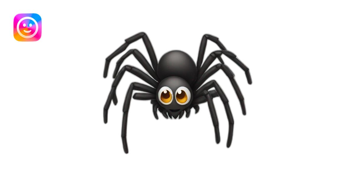 Spider emoji | AI Emoji Generator