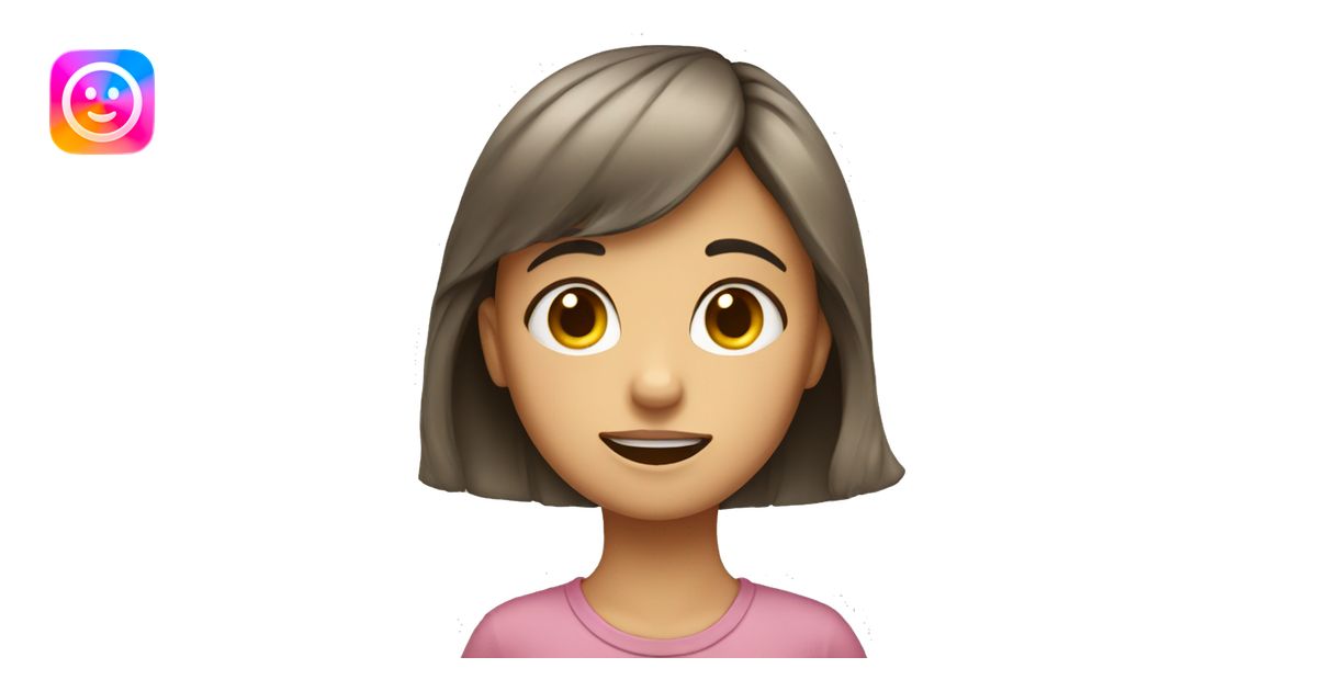 a girl with happy face but teary eyes emoji | AI Emoji Generator