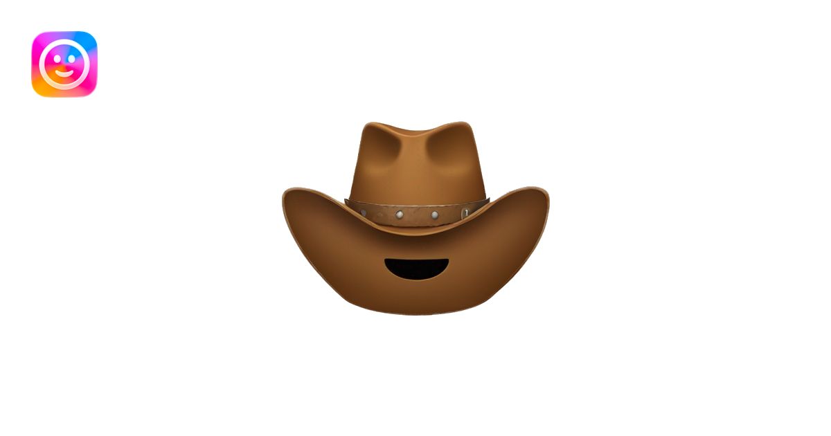 waving cowboy smiley emoji | AI Emoji Generator