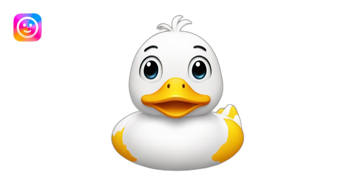 Canard moche emoji | AI Emoji Generator