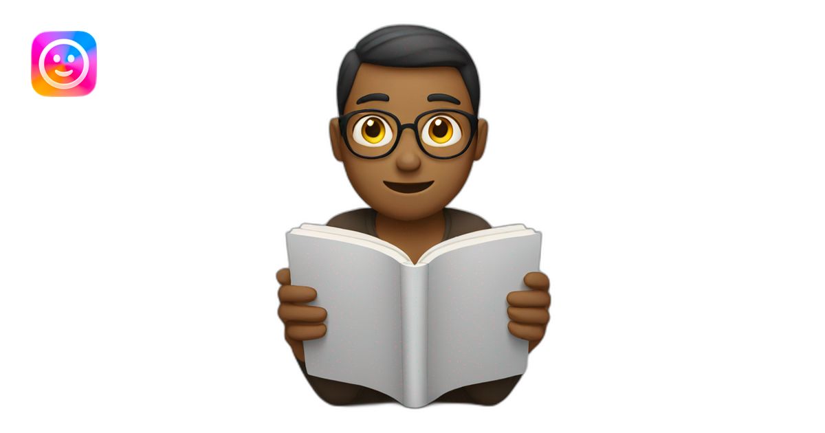 Person Reading emoji | AI Emoji Generator