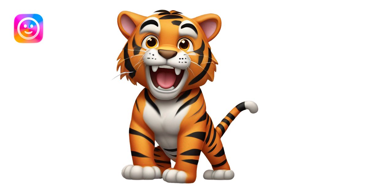 LSU Mike the Tiger emoji | AI Emoji Generator