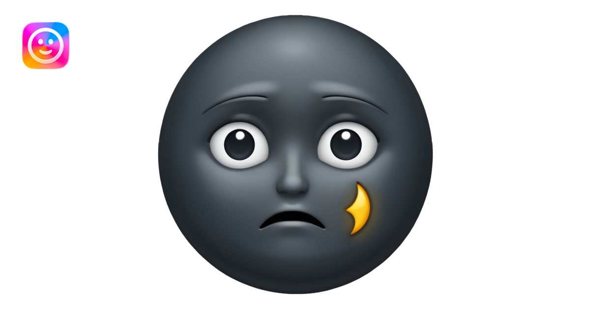 crying eclipse emoji | AI Emoji Generator