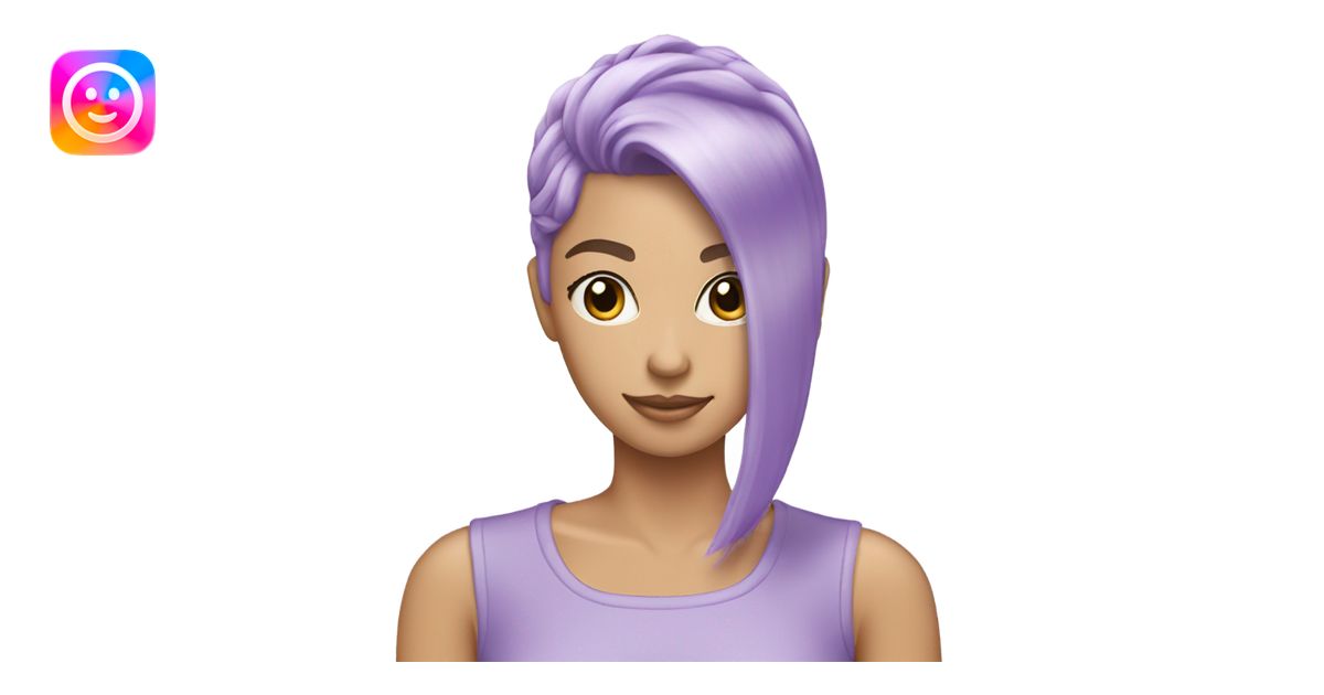 pastel purple shampoo emoji | AI Emoji Generator
