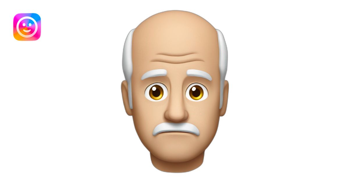 grumpy dave ramsey emoji | AI Emoji Generator
