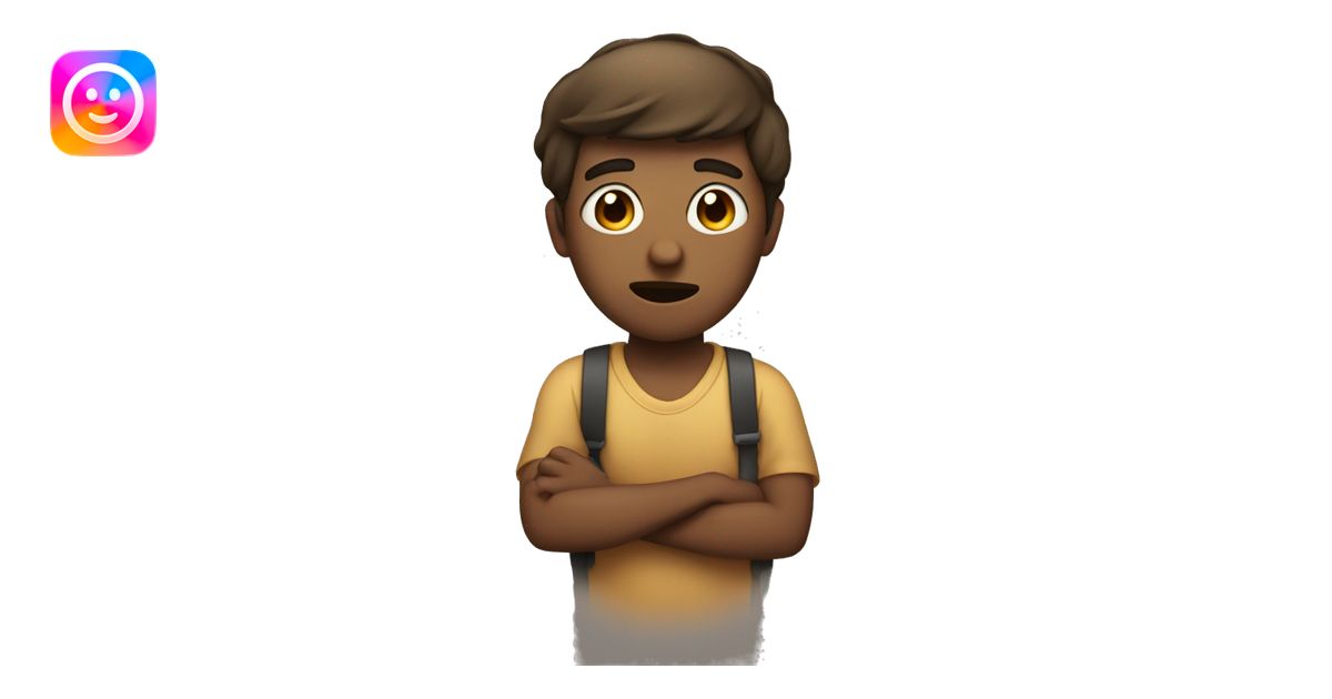 Sideeye and ignoring others emoji | AI Emoji Generator