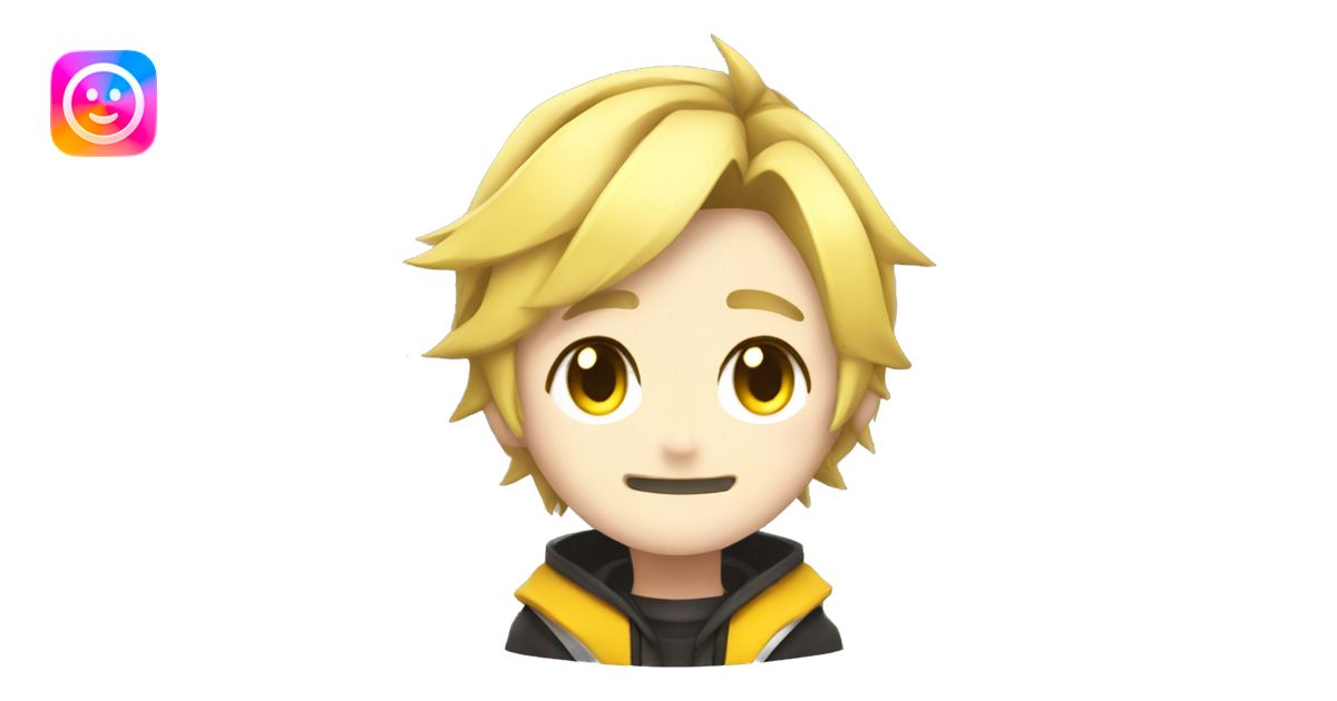 kagamine len emoji | AI Emoji Generator
