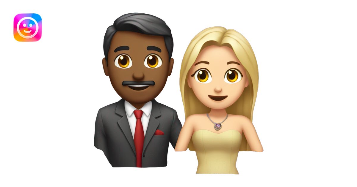 Pareja besandose emoji | AI Emoji Generator