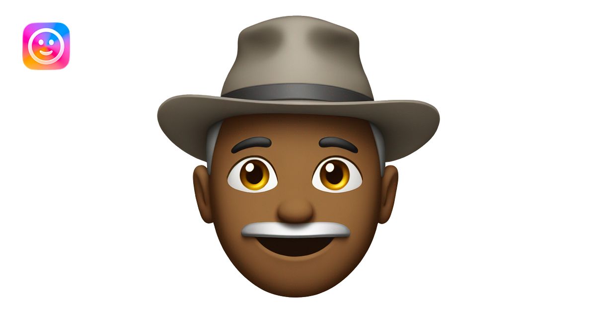 generous with a hat emoji | AI Emoji Generator