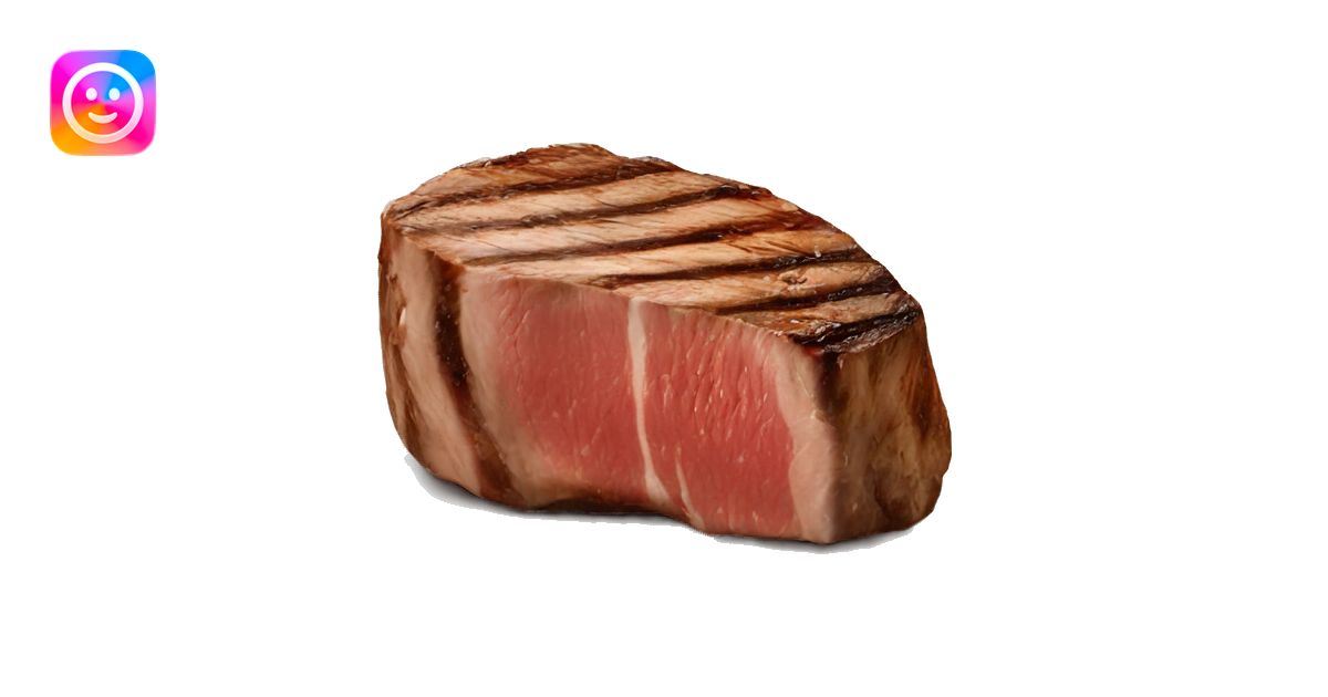 well coocked steak emoji | AI Emoji Generator