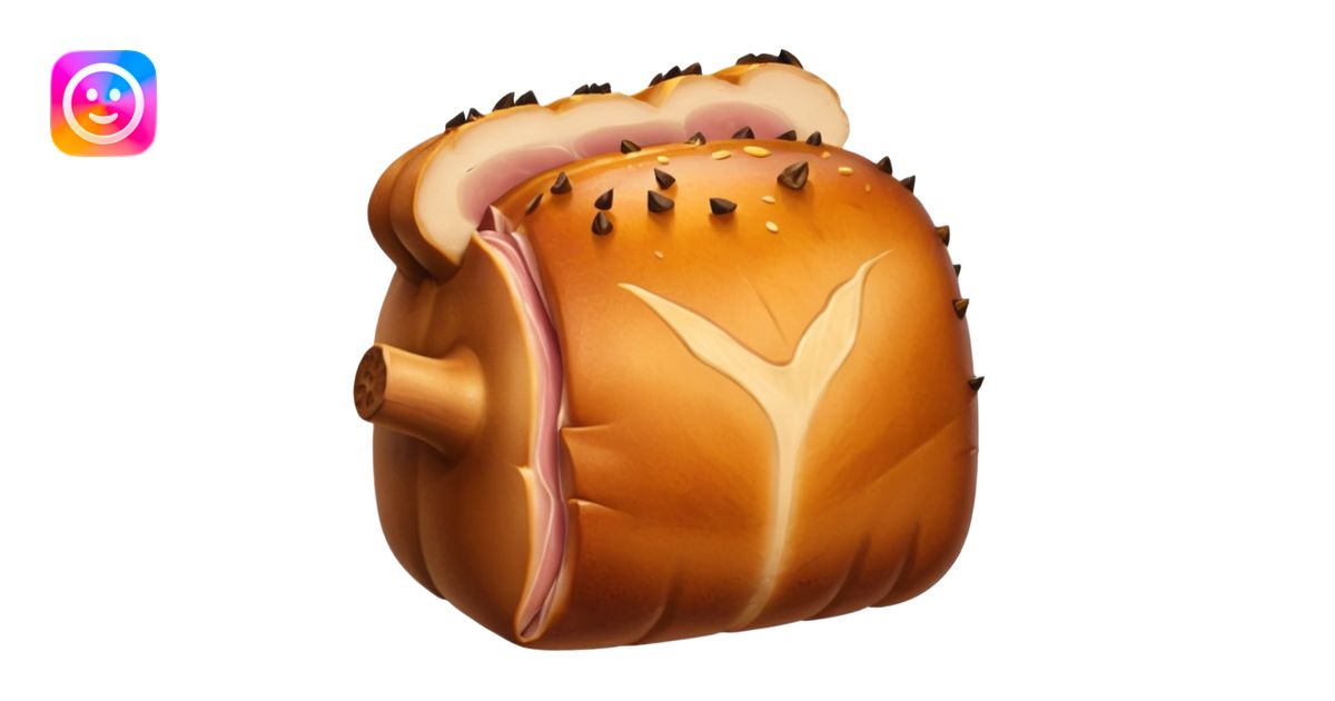 a roasted joint of pork emoji emoji | AI Emoji Generator