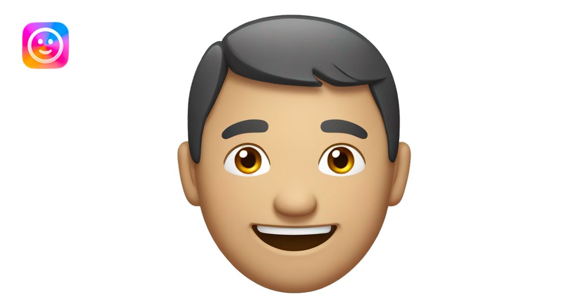 Smiling Mongolian man showing thumbs up emoji | AI Emoji Generator