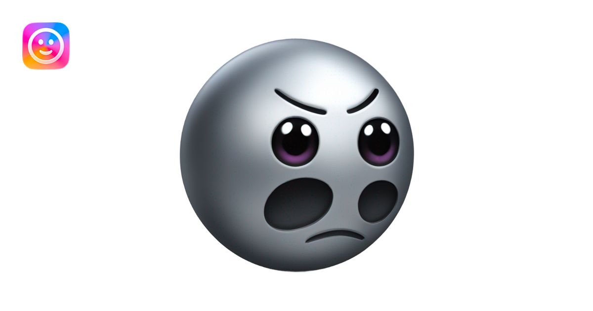 Metal cute black eyes Kirby ball driving on 4 car wheels emoji | AI ...